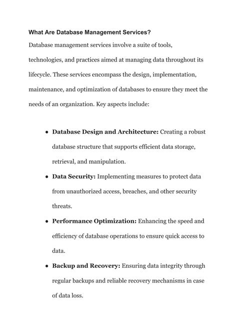 Ppt Database Management Services In Lucknow Powerpoint Presentation Free Download Id 13471638