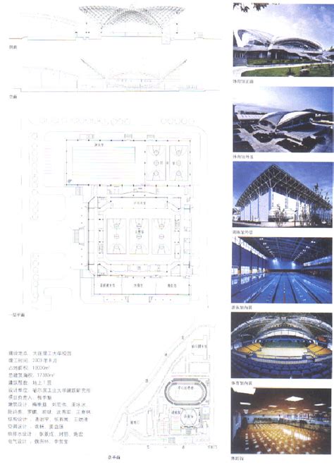 高校体育馆设计思辨大连理工大学体育馆设计文档之家