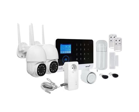 Комплект GSM/Wi-Fi сигнализация с камерой и WiFi розеткой с датчиком ...