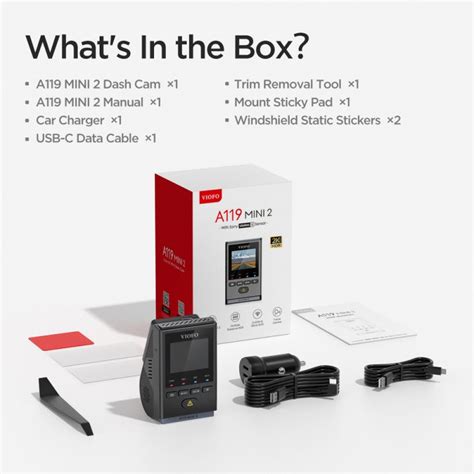 Viofo A119 Mini 2 with the new Sony Starvis2 Image Sensor – Capture ...