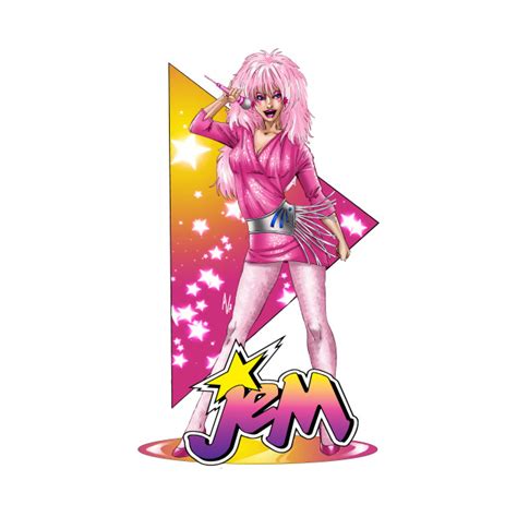 Jem With Logo Jem And The Holograms T Shirt Teepublic