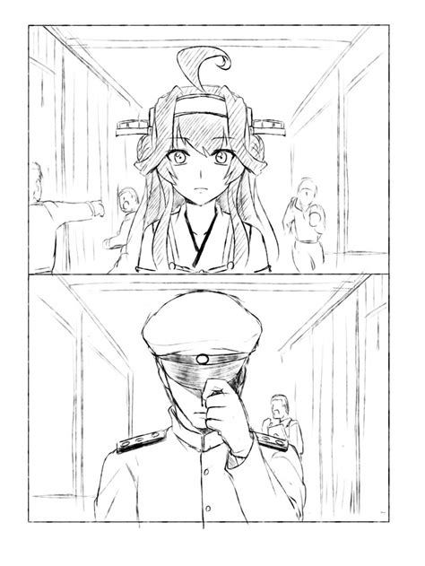 Admiral And Kongou Kantai Collection Drawn By Darkmaya Danbooru