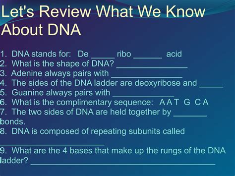 Dna Structure Pptppt Ppt Free Download
