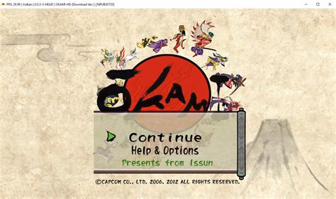 Regression Okami Hd Missing Texthealth Bar · Issue 3511 · Rpcs3rpcs3 · Github