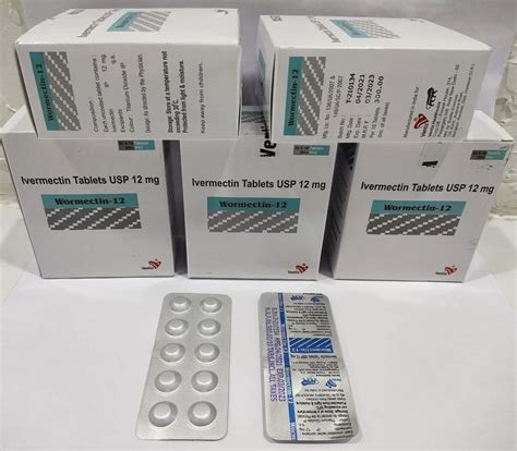 Wormectin Ivermectin 12 Mg Tablet At ₹ 134 Stripe Ivermectin Tablets In Nagpur Id