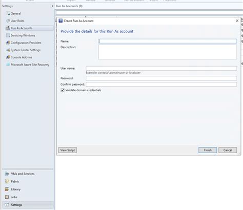 How To Configure System Center Vmm Part 7 Run As Accounts Spirhed