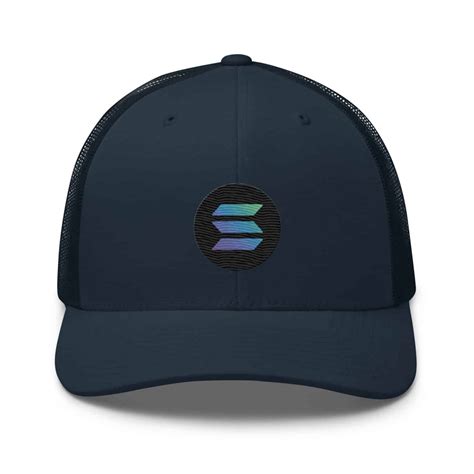 Solana Logo Trucker Cap Pool Party Nodes