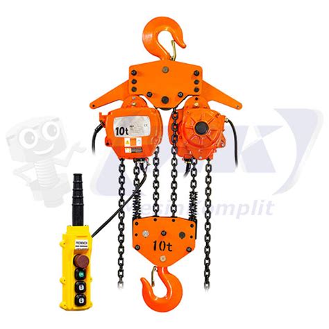 Chain Block Elektrik 10T TSK 176 Mesin Komplit