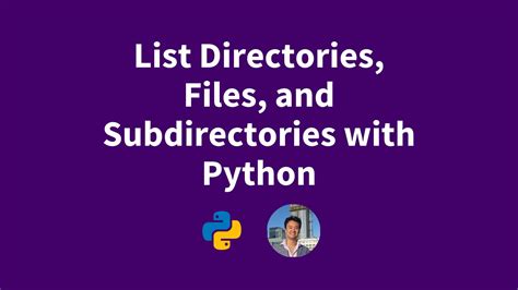 List Directories Files And Subdirectories With Python Pythonalgos