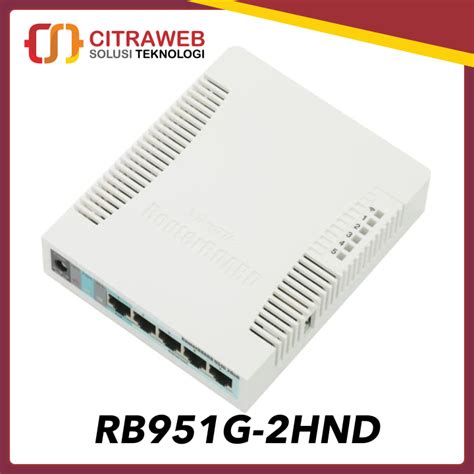 Mikrotik Router Wireless Rb951g 2hnd Lazada Indonesia