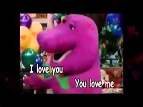 Barney I Love You Barney I Love You Song Mgnar