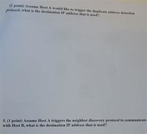 Solved A Points The IPv Global Unicast Prefix Of Chegg Com