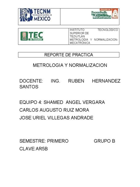 Reporte De Practica 10 Medición De Corriente Con El Amperímetro De Gancho Y La Pract11