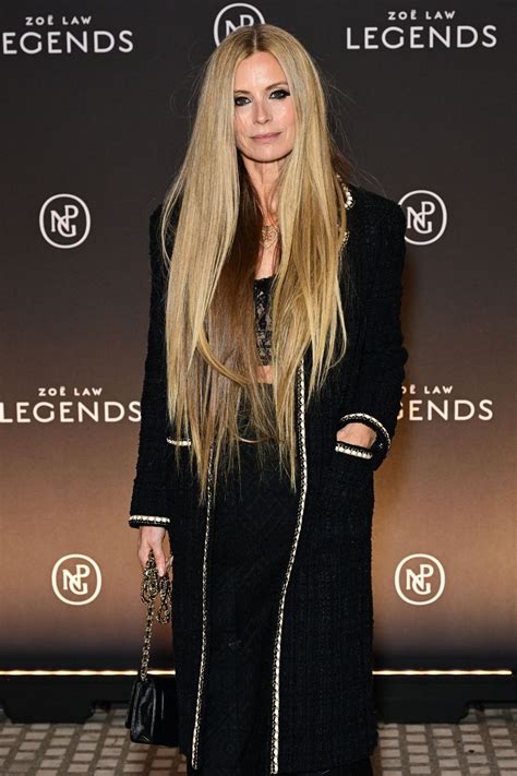 Laura Bailey At Zoe Law Legends Private View National Portrait