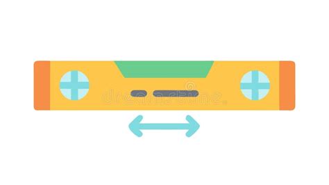 Spirit Level Icon With Measurement Indicators For Precision Vector Design Generative Ai Stock