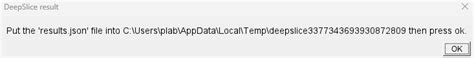 abba deepslice issues help usage and issues image sc forum