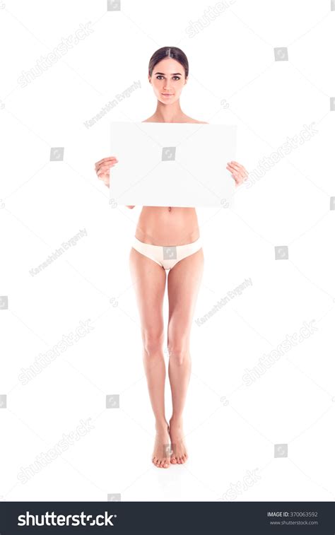 Sexy Naked Girl Poster Clean Skin Stock Photo Shutterstock