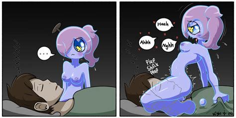 Rule 34 2023 2 Panel Comic 2koma Arched Back Areola Areolae Asleep