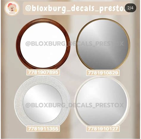 Bloxburg Mirror Decals At Edward Quillen Blog