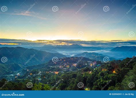 Misty Blue Hour Of Mines View Park Stock Image Image Of Mist Offers