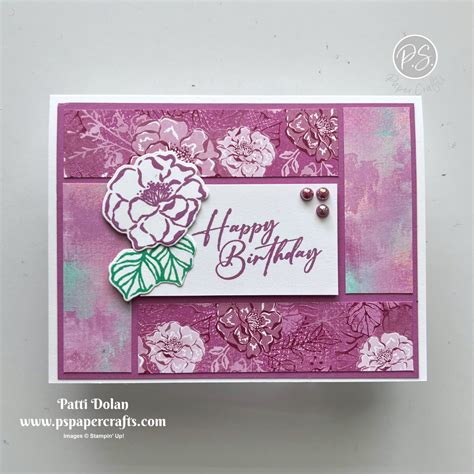 Patchwork Border Cards P S Paper Crafts