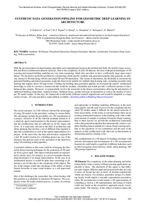 pdf synthetic data generation pipeline for geometric deep learning in