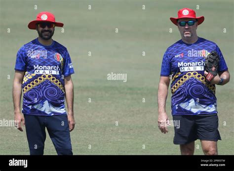 Afghanistan National Cricket Team Attends Practice Session At Zahur Ahmed Chowdhury Stadium