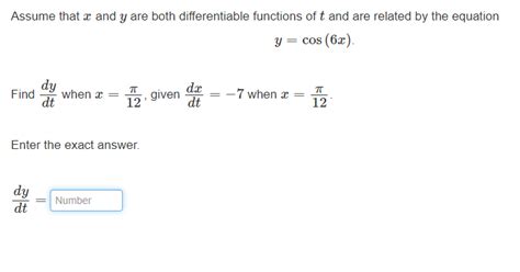 solved assume that x and y are both differentiable functions