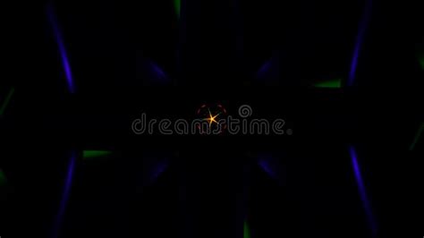 A Dynamic Vj Loop With Abstract Neon Hues Pulsating Stock Footage Video Of Scifi Background