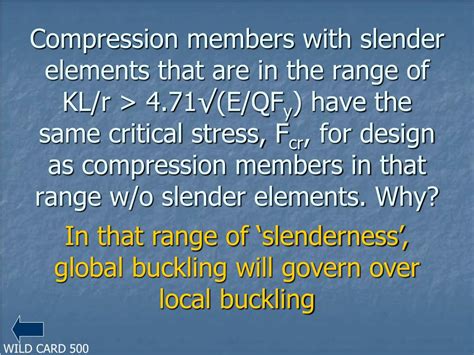 Ppt ‘short Yield ‘in Between Inelastic Buckling ‘long Elastic Buckling Powerpoint