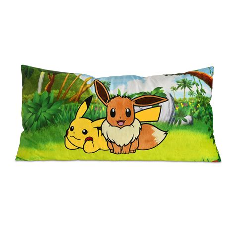 Pokemon Pikachu And Eevee Cushion Elbenwald