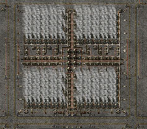 I Reworked My 2x4 Reactor Setup And I M Pretty Happy With It What Do You Think R Factorio