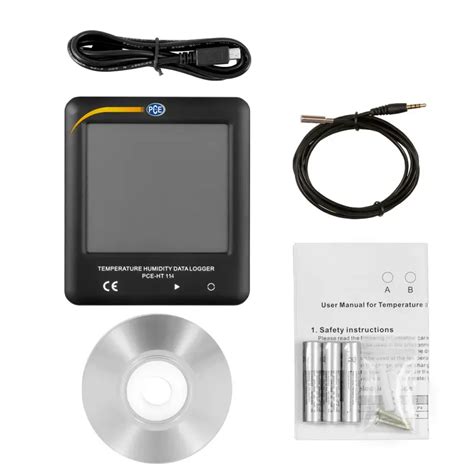 Humidity Detector Pce Ht 114 Ica Incl Iso Calibration Certificate Pce Instruments