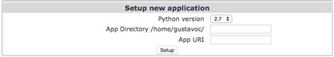 Apache Setup Python App Feature On Cpanel Shared Hosting Stack Overflow