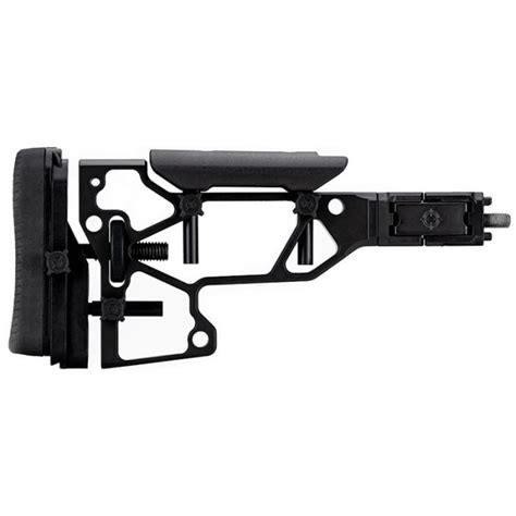 Mdt Srs Xf Folding Skeleton Rifle Stock Black Hunting Firearms