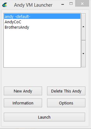 Android How Can I Run Multiple Andy Machines Stack Overflow