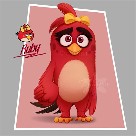 Red X Ruby On Angry Birds Otps Deviantart