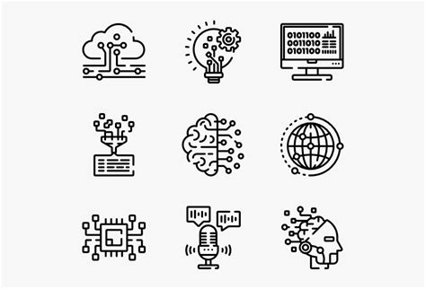 artificial intelligence icons ai icon free hd png download kindpng
