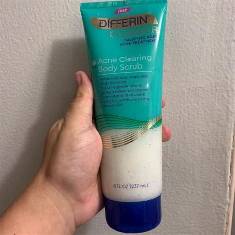 Differin Cleanser Acne Treatment Clearing Body Scrub 237ml Konga