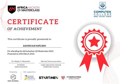 Adonijah Kiplimo On Linkedin Cyberguardafricalimited Cybersecurity