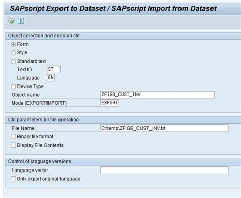 ABAP Mania Download SAPSCRIPT Forms