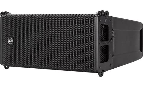 Rcf Hdl 6 A Black Active 2 Way Dual 6 Line Array Module — 1400w Peak