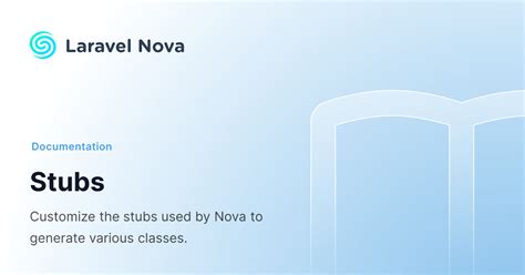 stubs laravel nova
