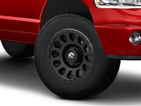 Fuel Wheels Ram 2500 Vector Matte Black 8 Lug Wheel 18x9 20mm Offset
