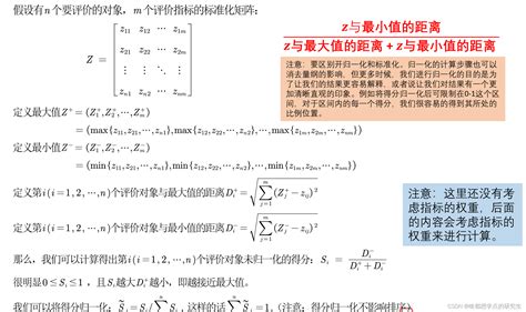 数学建模 Topsis法 Csdn博客