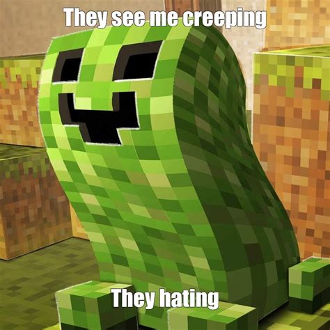 Meme Creeper Minecraft