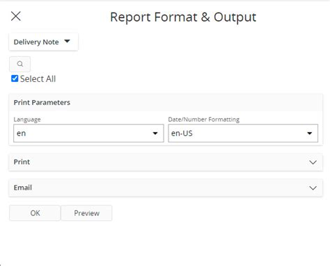Report Format And Output Dialog Page Ifs Community