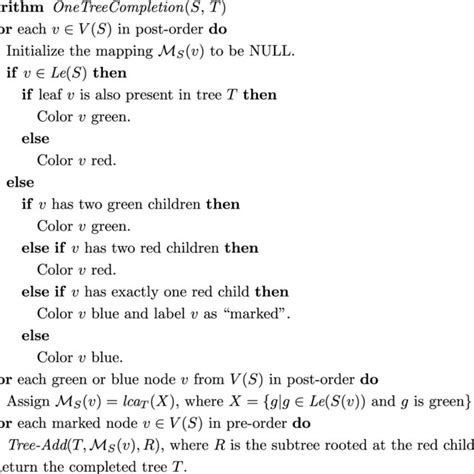 illustrates the algorithm through an example next we prove the