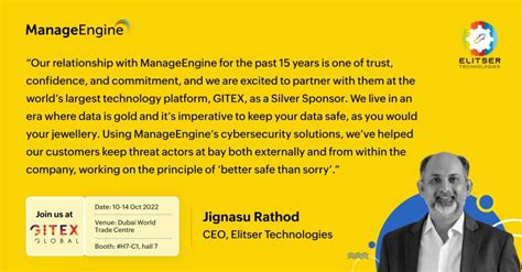 Manageengine On Linkedin H7 Meatgitex Gitex