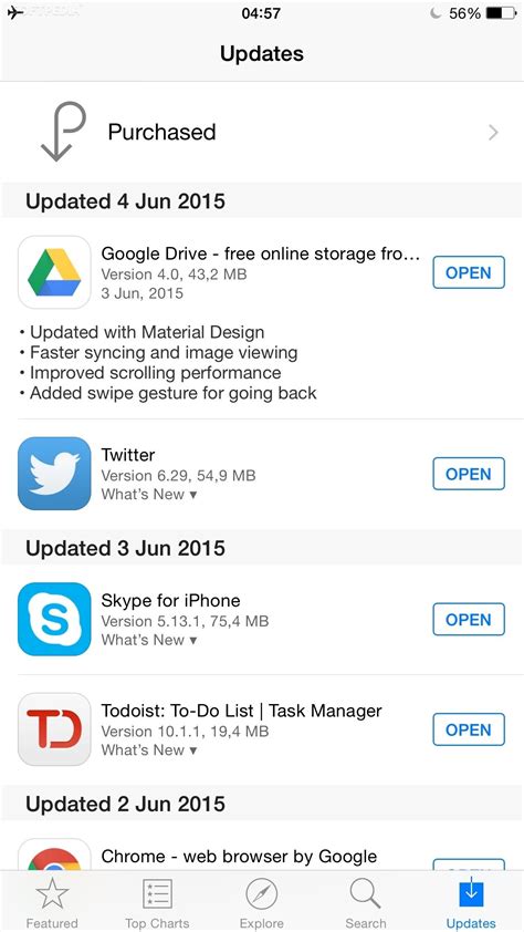 Google Drive For IOS Gets Material Design Faster Syncing And Improved Scrolling Softpedia
